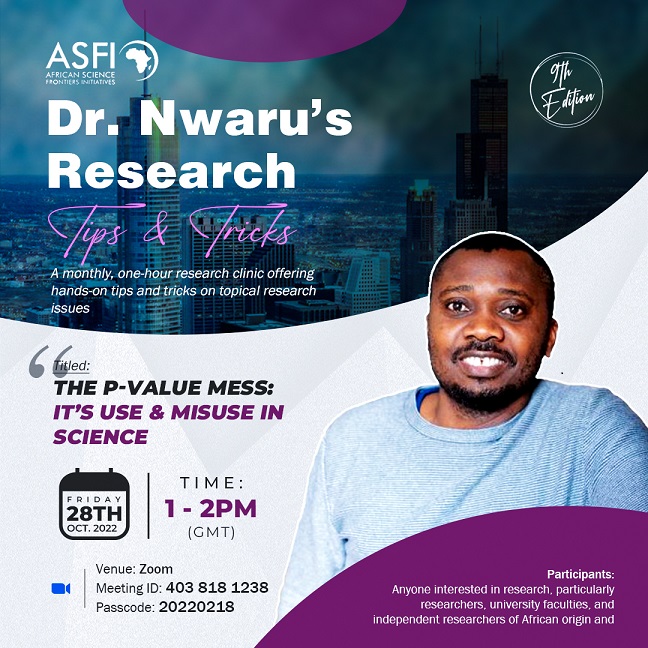 Dr. Nwaruâ€™s Research Tips & Tricks